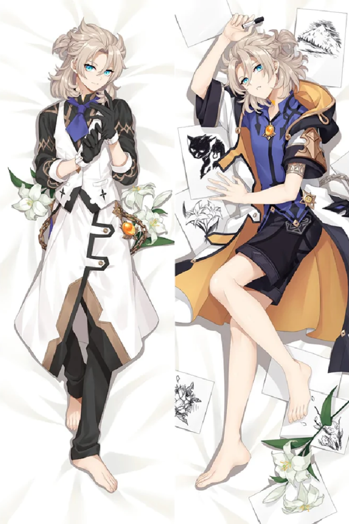 Albedo / Genshin Impact / Body Pillow Cover - Dakimakura Australia