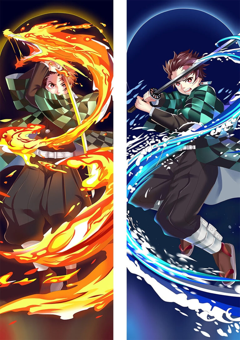 Tanjiro Kamado / Demon Slayer / Body Pillow Cover - Dakimakura Australia